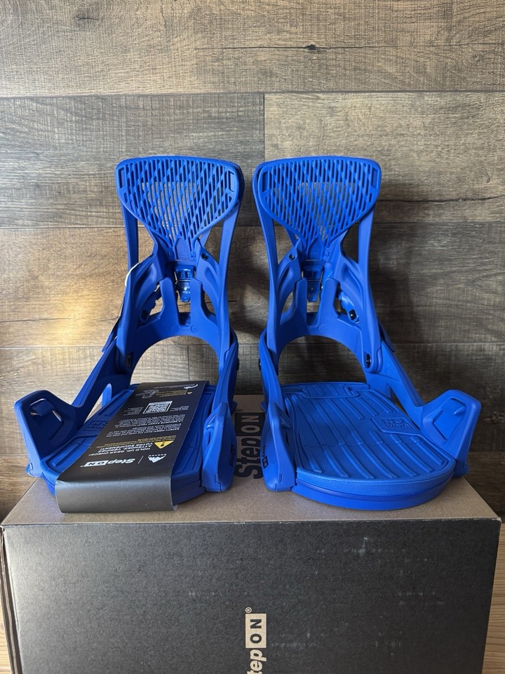 Burton Step On Genesis Reflex Bindings Mens Size Medium US 8.5-10.5 Jake Blue | eBay