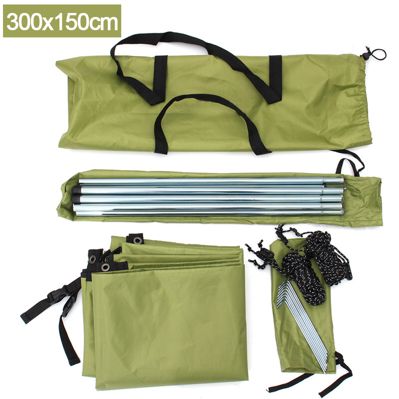 Car Awning Shelter Portable Canopy Side Fishing SUV Tarp Tent Anti-UV ...