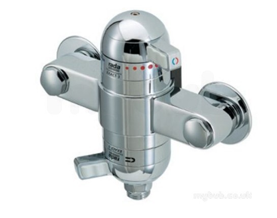 Mira Rada Exact-3EV Mixing Shower Valve 1.0.409.48.1 With Riser Rail ...