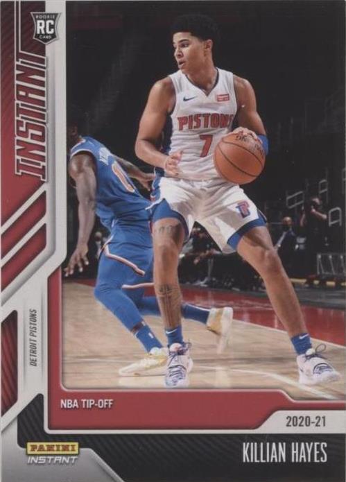 2020-21 Panini Instant - NBA Tip-Off Killian Hayes #6 /617 (RC) for ...