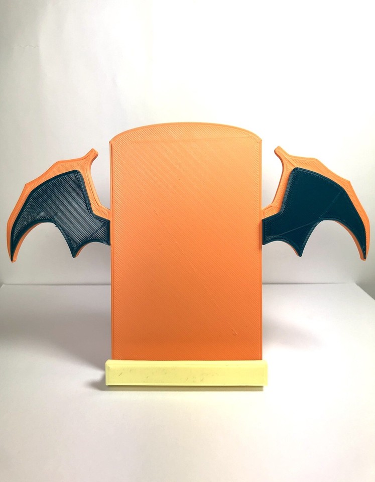 Pokemon Card Stand CHARIZARD W/Tail PSA 3D Printed Trading TCG Holder ...
