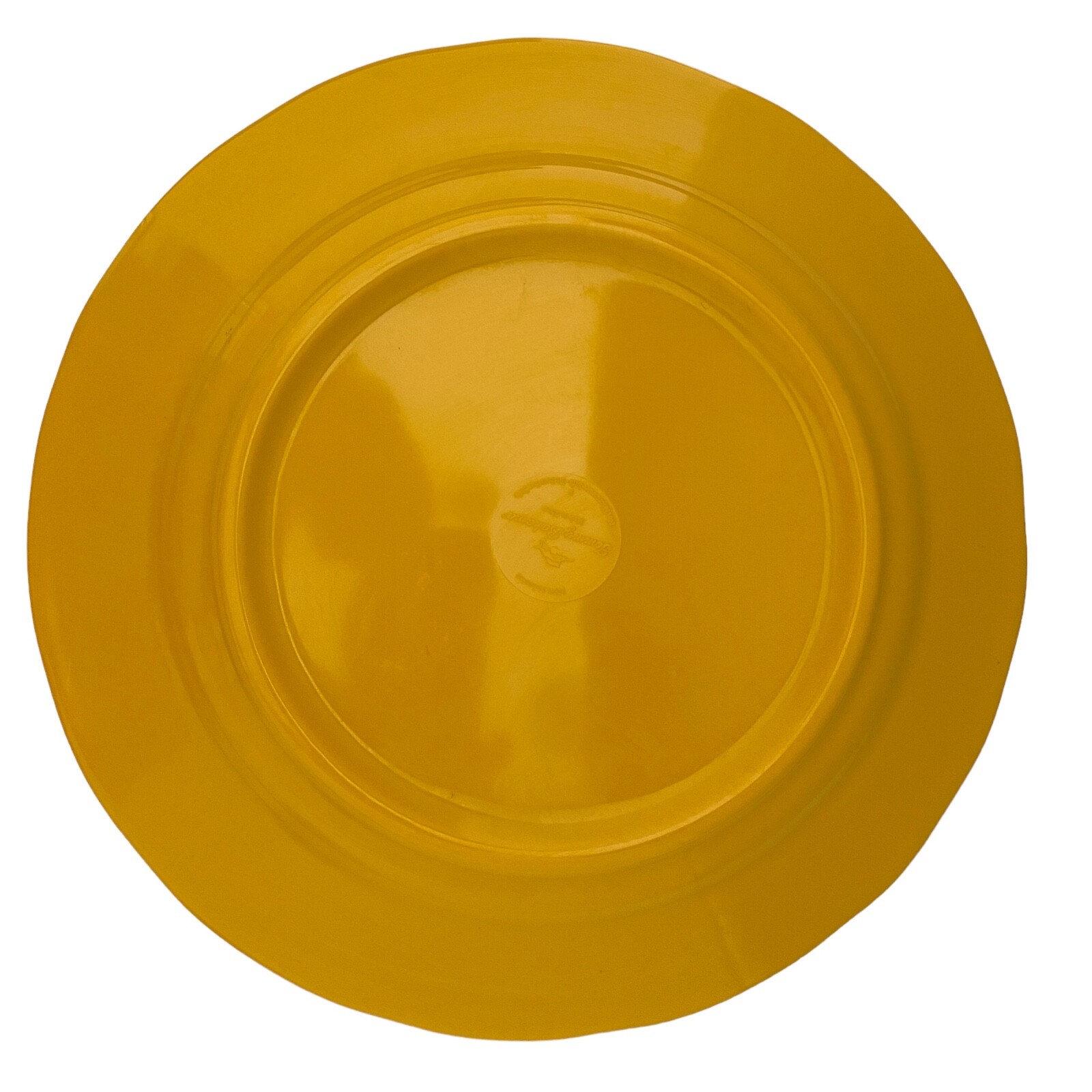 Pair Tommy Bahama Yellow Rustic Crackle Tuscan Melamine Dinner Plates ...