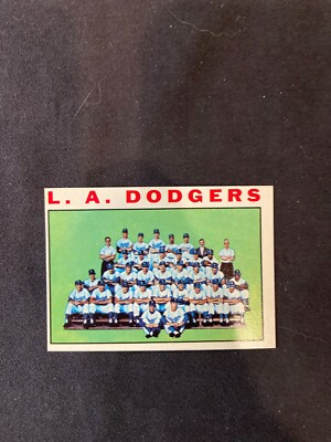 1964 Topps from Vending break Pack Fresh Est NM #531 Dodgers team #4 | eBay