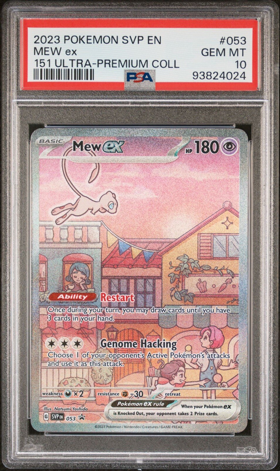 Mew ex 2023 Scarlet & Violet: Black Star Promo #SVP053 151 Ultra ...