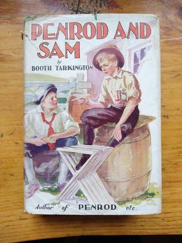 Antique book- Penrod And Sam by Booth Tarkington, Rare Dust Jacket ...