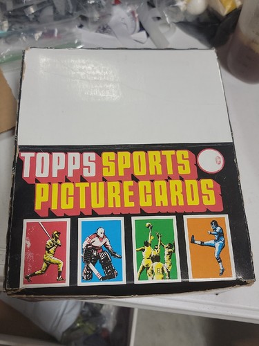 1984 Topps Baseball Rack Pack Box Mattingly RC 24 factory sealed packs ...