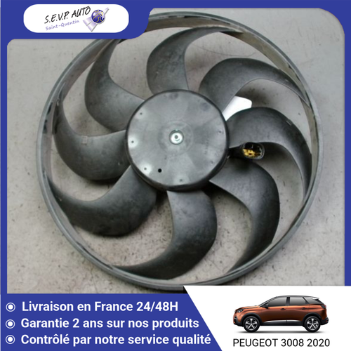 🇫🇷 MOTEUR VENTILATEUR RADIATEUR PEUGEOT 3008 ♻️ 9832930080 | eBay
