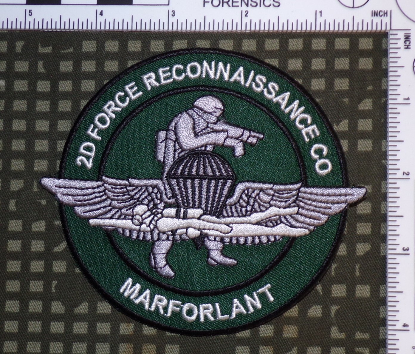 USMC 2nd Force Reconnaissance Company Marine Force Atlantic MARFORLANT ...