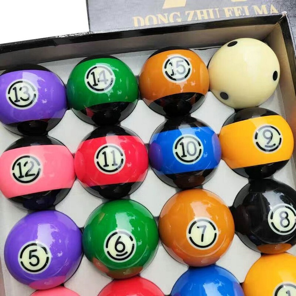 Dongzhu Blacc Phenolic Resin Billiard Pool Ball Set 2-1/4"(57.2mm) | eBay
