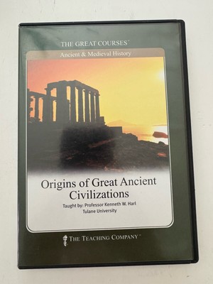 GREAT COURSES - Origins of Great Ancient Civilizations - 2 DVDs | eBay