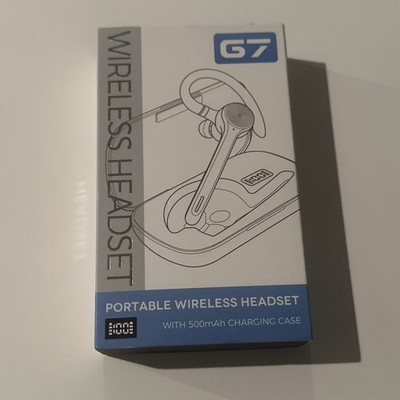 G7 Wireless Bluetooth Headset V5.3 Portable - New In Box! | eBay
