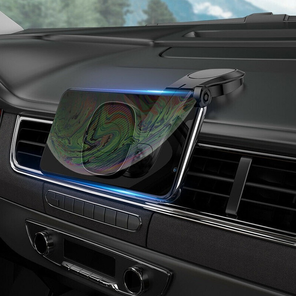 Magnetic Phone Holder Universal Car Dashboard Mount Stand Interior ...