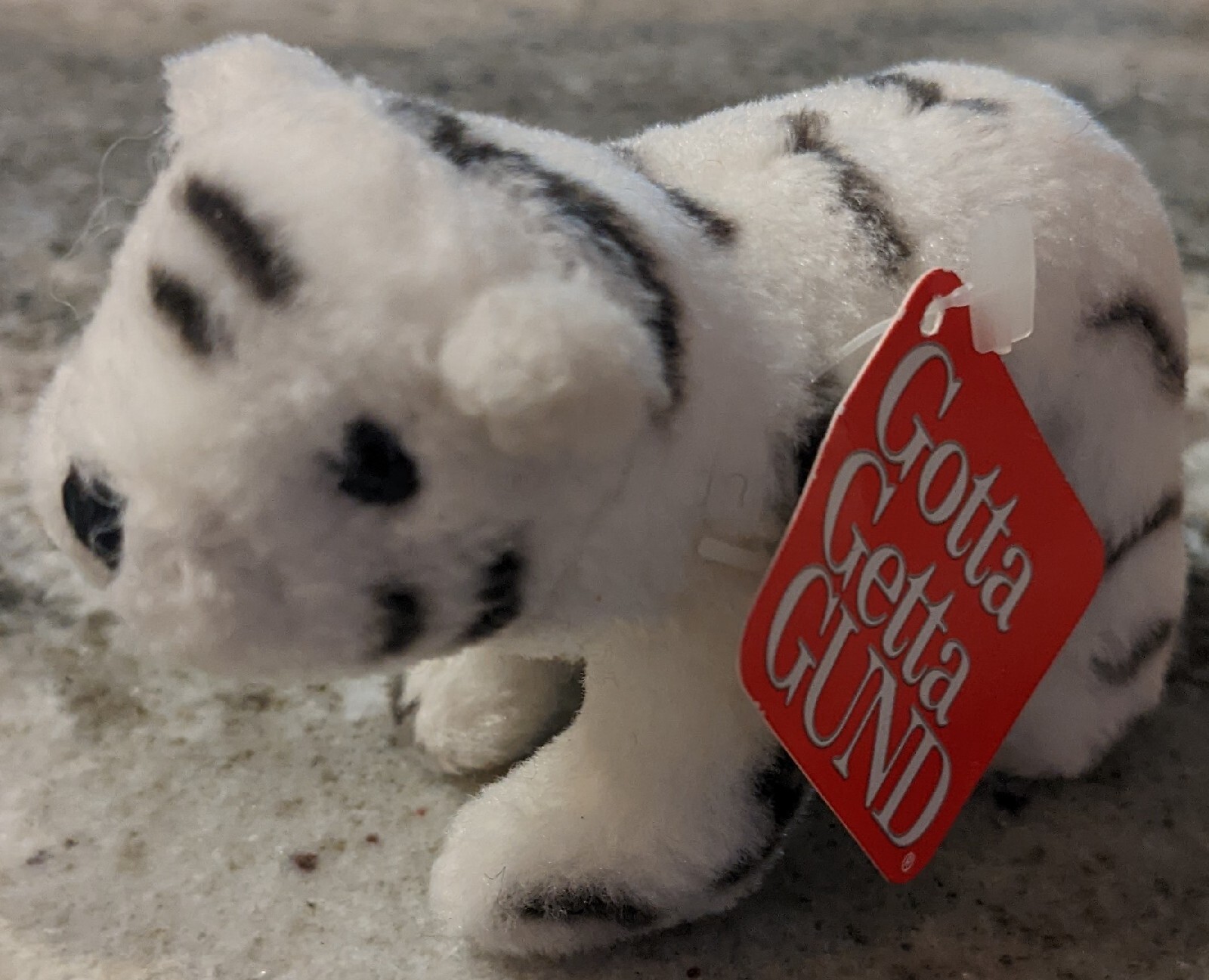 Gotta Getta GUND Small Mini Plush White Tiger Safari O’s Stuffed s for ...