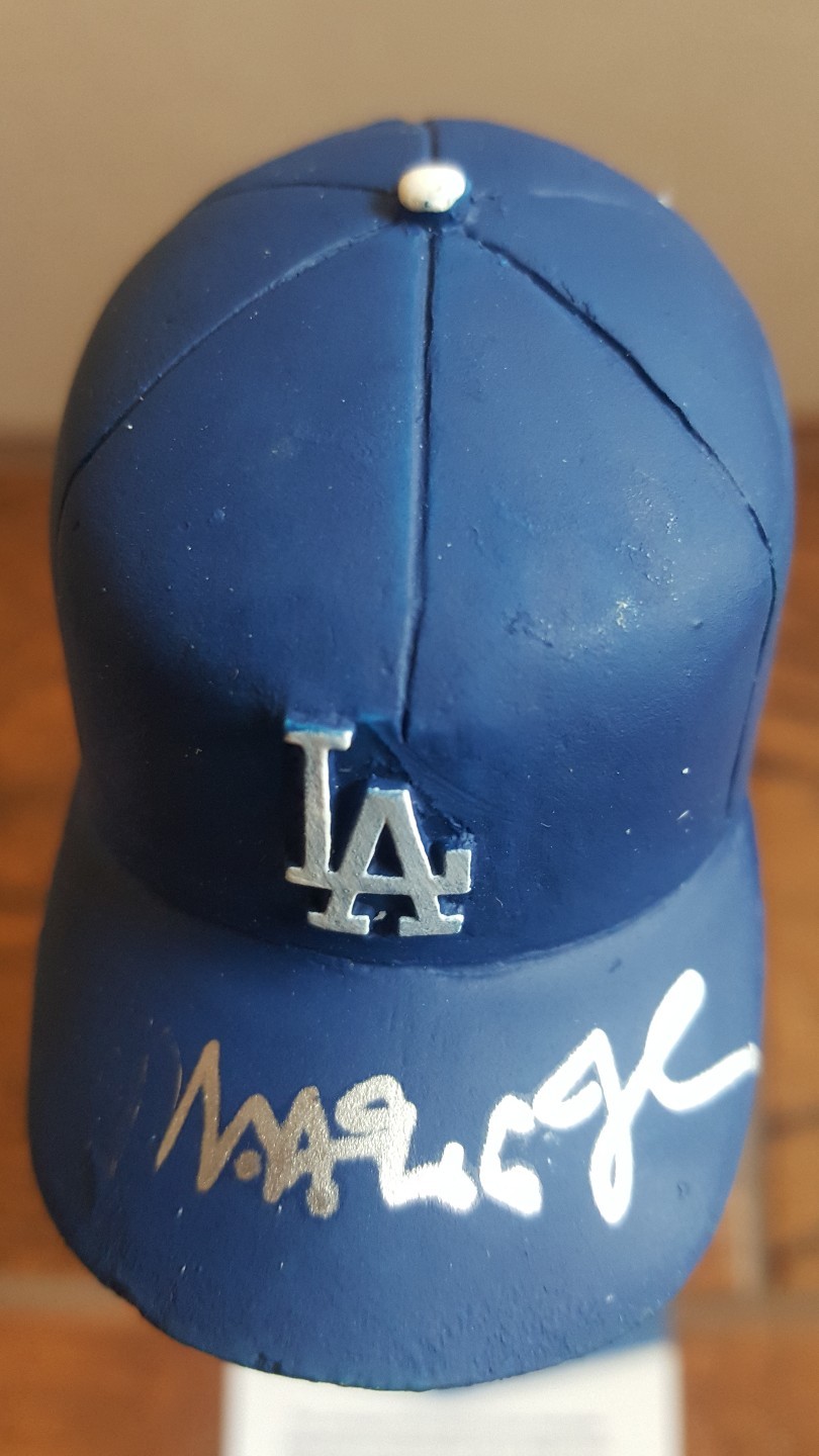 Magic Johnson Signed Los Angeles Dodgers Baseball Bobblehead *Lakers ...