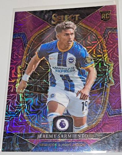 RARE JEREMY SARMIENTO ROOKIE PURPLE MOJO 2023 PANINI SELECT BRIGHTON ...