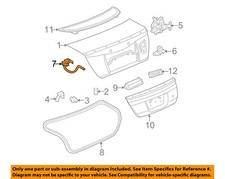 OEM Genuine GM Trunk Lid Torque Rod 03-07 Saturn Ion 22707539 for sale ...