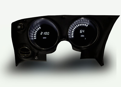 C3 Corvette 1968-1977 LED Digital Dash Gauge Instrument Cluster Direct ...