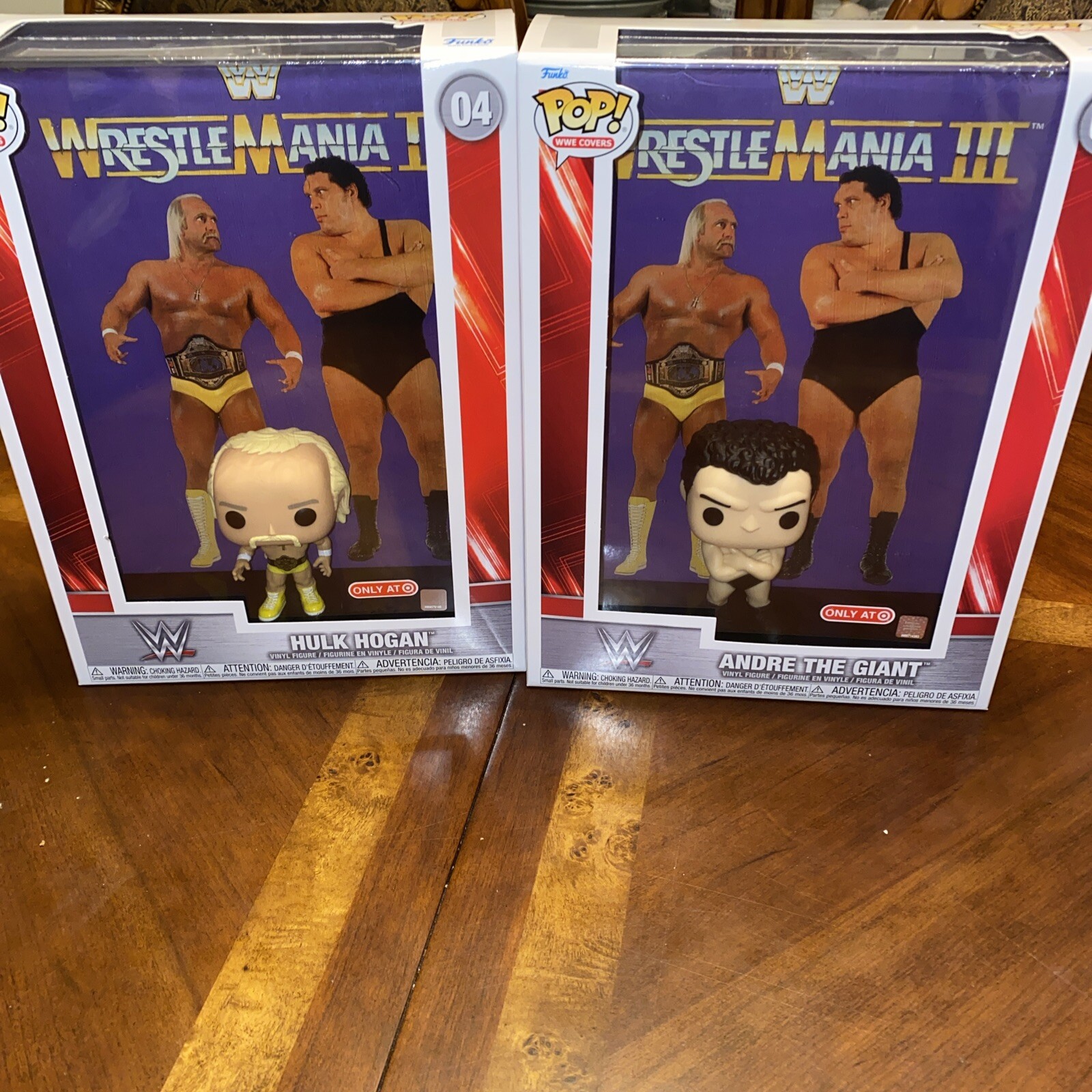 Funko Pop! Slam Cover with case: WWE - Andre the Giant - And Hulk Set ...