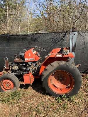 Kubota Tractor & Attachments -No Engine-For Parts or Repair Only | eBay