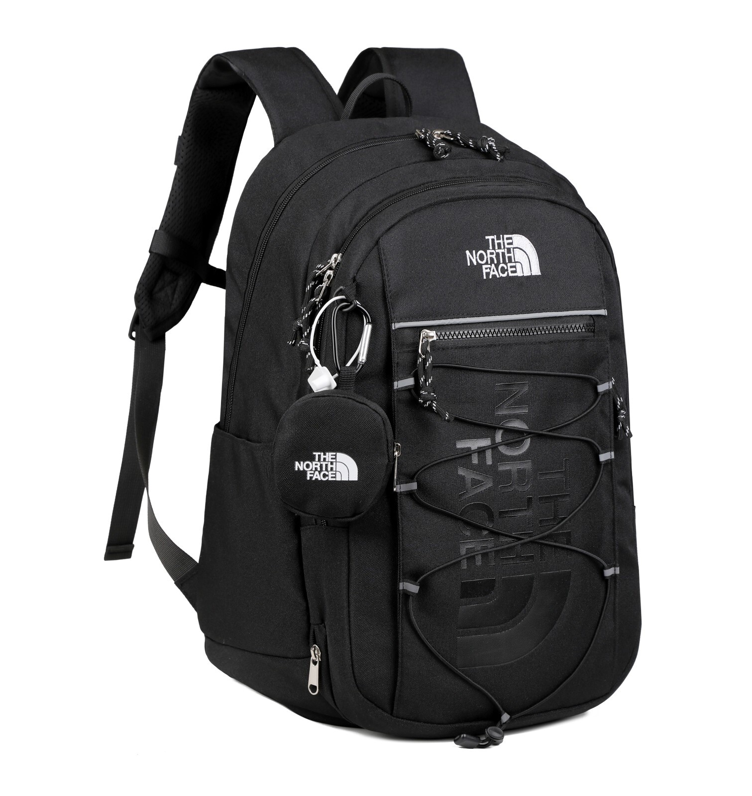 The North Face Super Pack White Label School Backpack Super Black