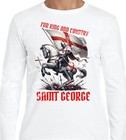 St George's Day Long Sleeve T-Shirt Gift Saint George English Flag ...