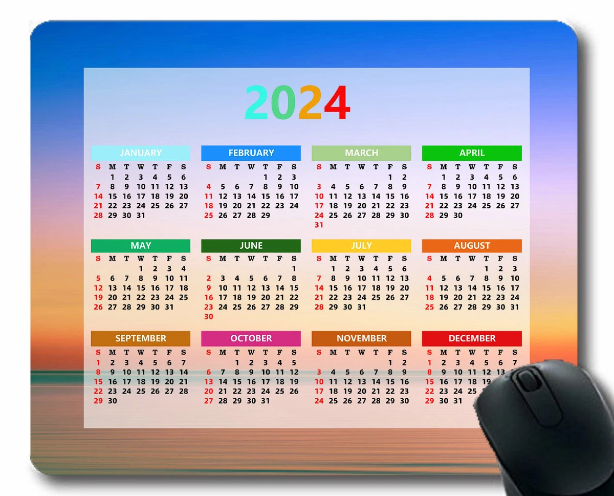 Calendar Mouse Pads