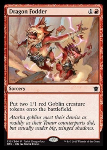 Dragon Fodder PROMO Dragons of Tarkir MtG NM pack-fresh | eBay
