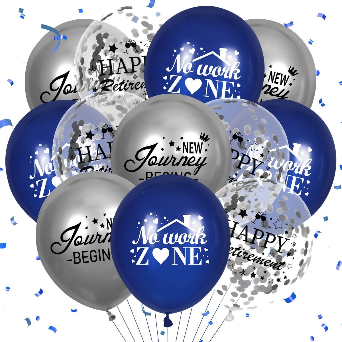 Happy Retirement Balloons Clipart Happy Retirement Balloon Gift