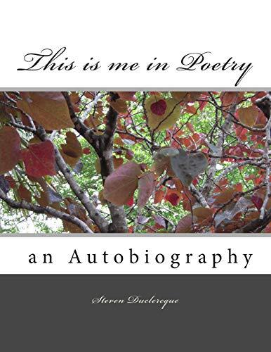 This is me in Poetry: an Autobiography: Volume 1 (Peace and Hope ...