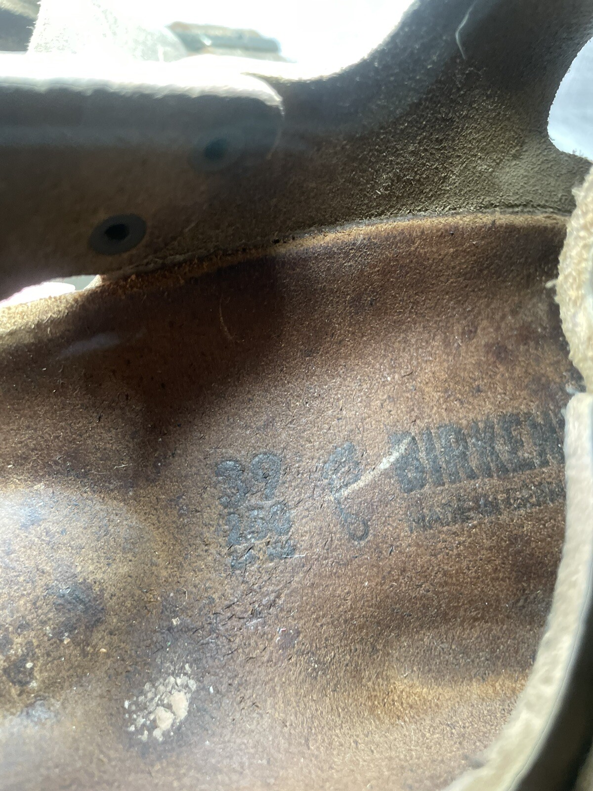 BIRKENSTOCK Milano CT Oiled leather backstrap sandals SIZE EU 39 reg ...