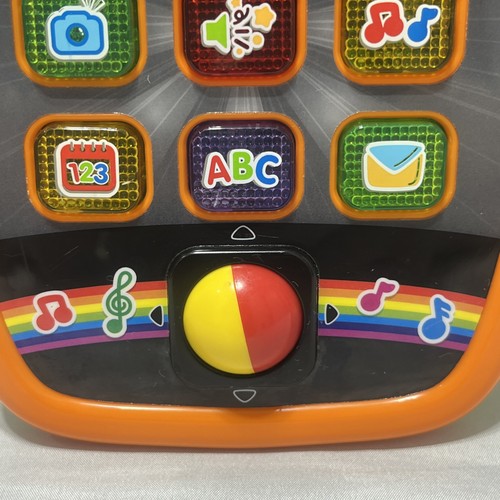Vtech Tiny Touch Tablet Teaches Animals Music Numbers Letters Age 6-36M ...