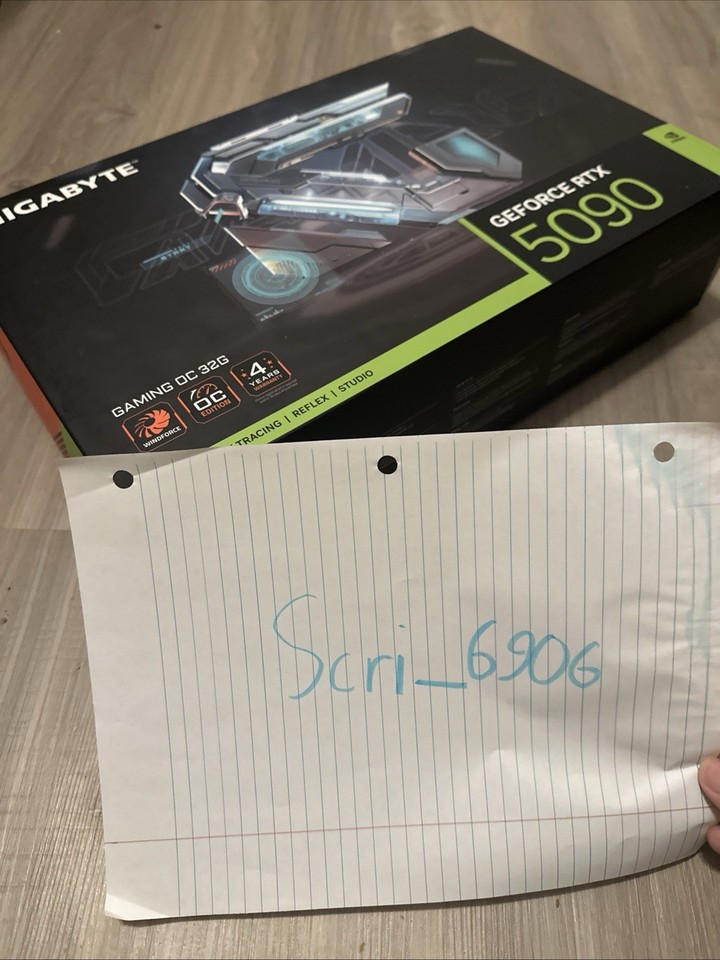 Gigabyte 5090 Gaming OC 32GB NVIDIA GeForce RTX 5090 - OPEN BOX - SAME ...