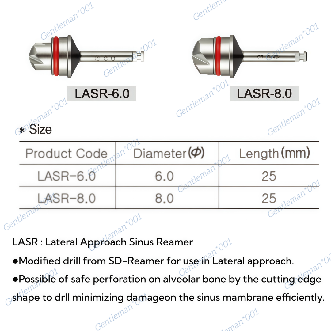 Dental Crestal Lateral Drill Approach Reamer Sinus Lift Cutting ...