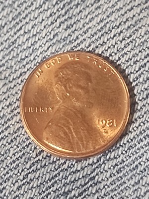 1981 D Lincoln Penny One Cent Errors of RPM. Lettering on rim | eBay