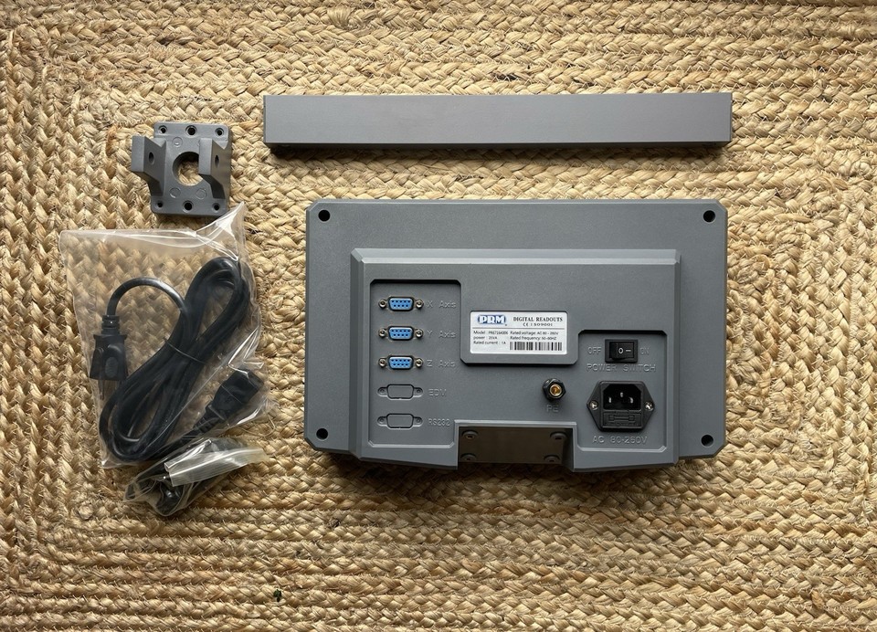 DRO, Digital Readout Screen 3axis PRM for Manual Milling Machine | eBay