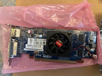 Lot of 2 AMD Radeon HD 6450 Half Height Video Card DVI + Displayport | eBay