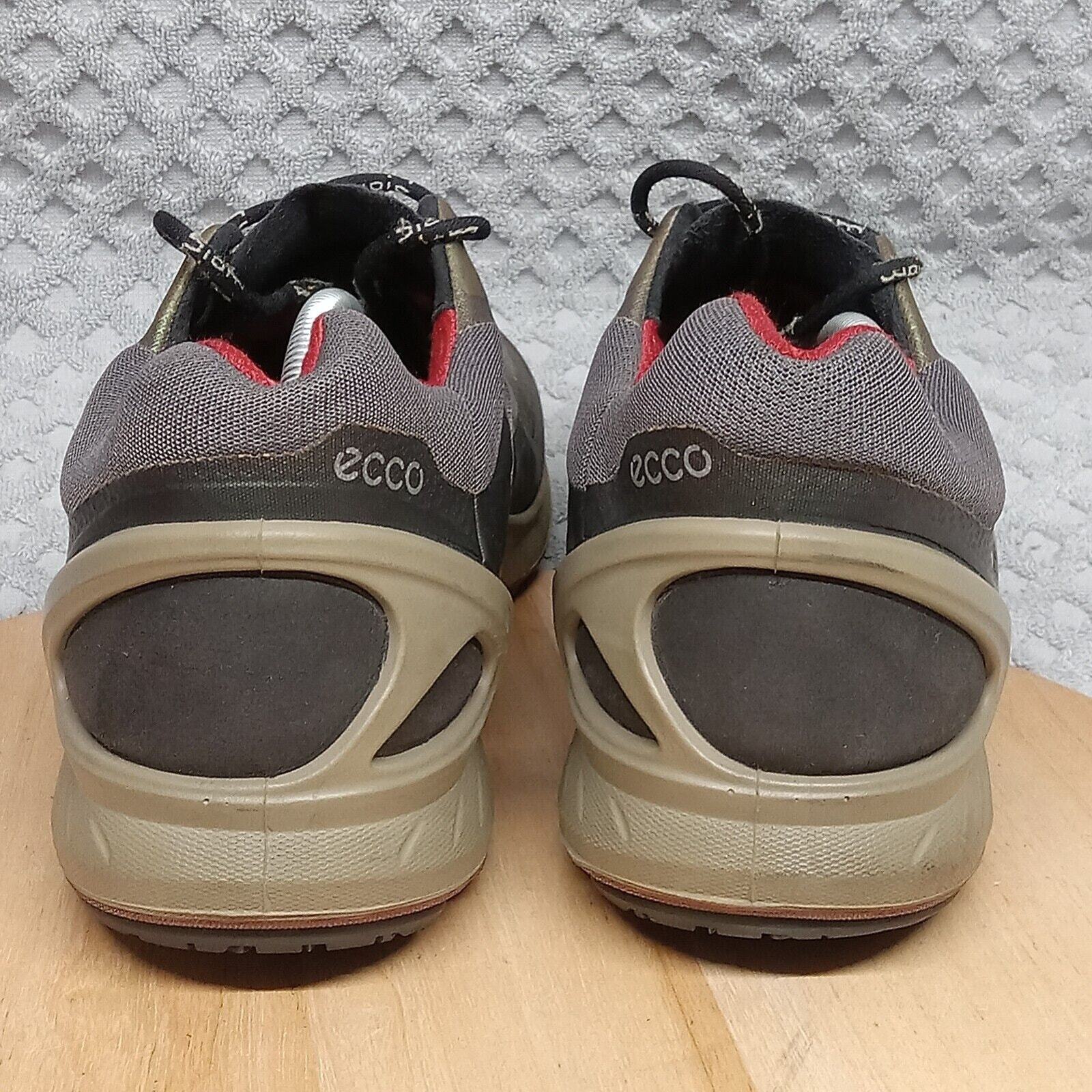 Ecco Biom Fujel Racer Sneakers Men's 12.5 Grey Green Athletic Trainers ...