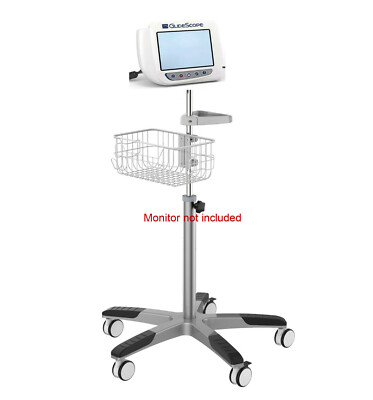 Rolling stand for Verathon Glidescope AVL 0570 monitor new (small wheel ...