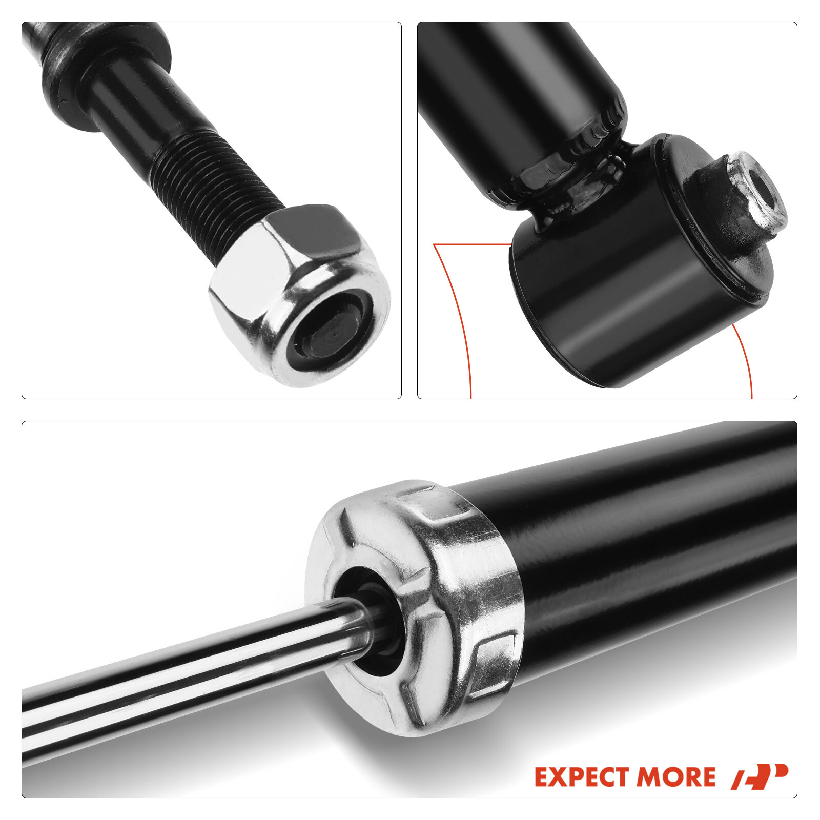 A-Premium 2x Shock Absorber Rear Side for Audi A6 98-04 Volkswagen ...