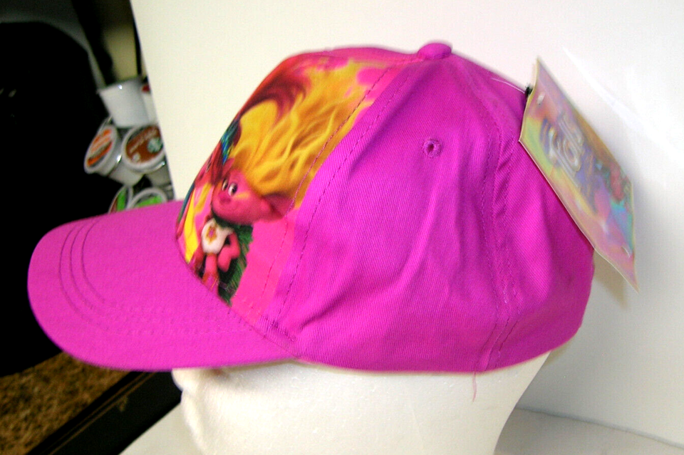 Trolls Band Together Best Friends Hat Baseball Cap Pink DreamWorks Adj ...
