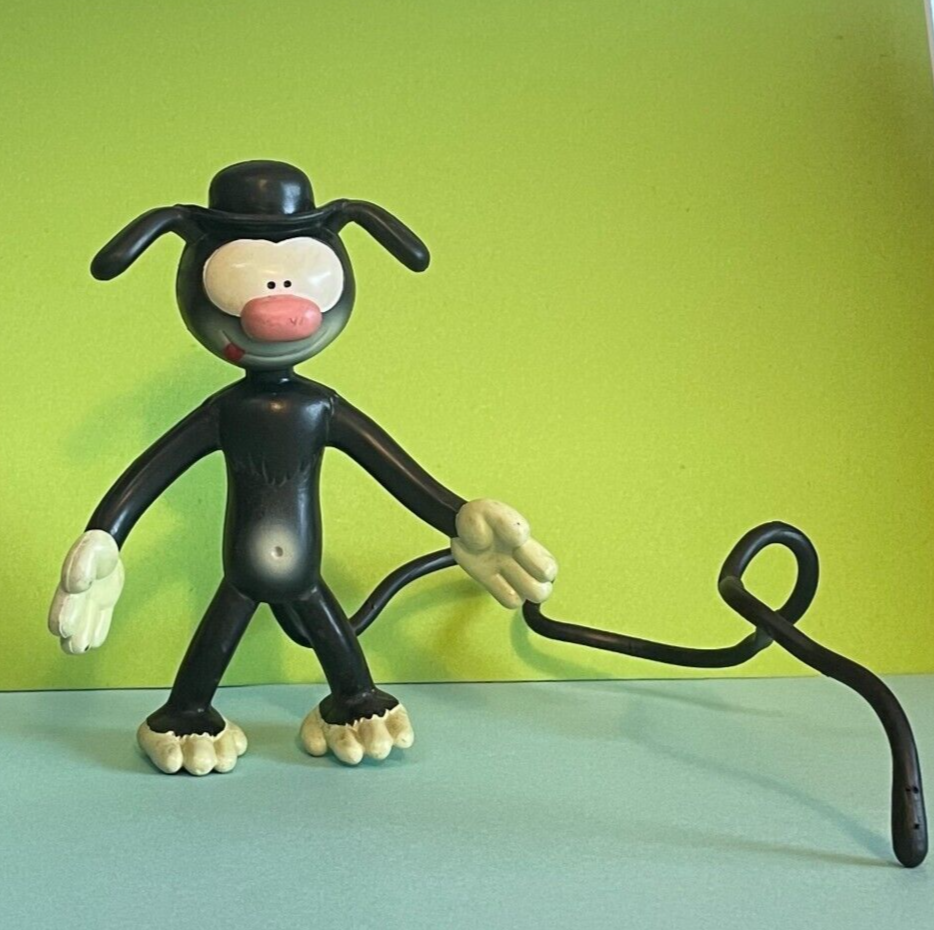 ANCIENNE FIGURINE MARSUPILAMI THE BLACK - MARS LE NOIR - NOUNOURS BY ...