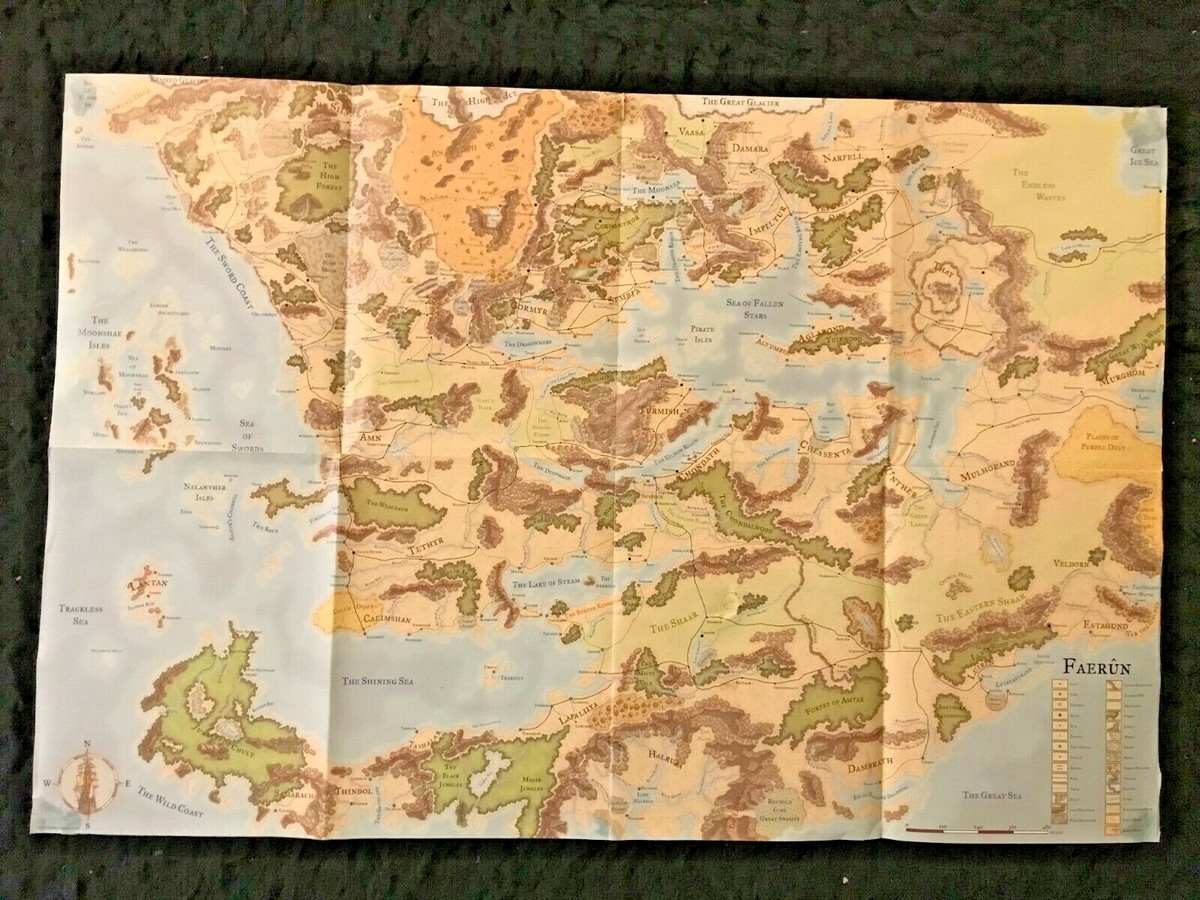 Mappa Di Faerun 4e