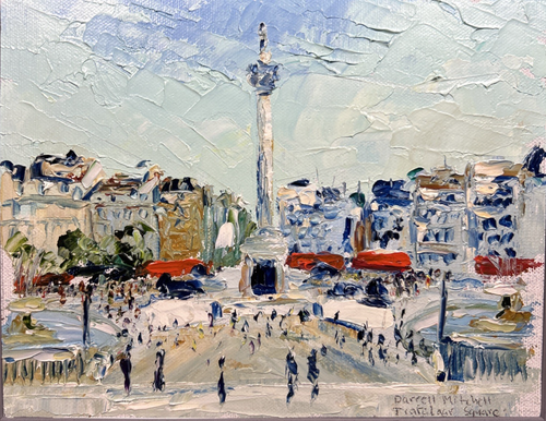 Original Contemporary British Impressionist Oil Painting. Trafalgar ...