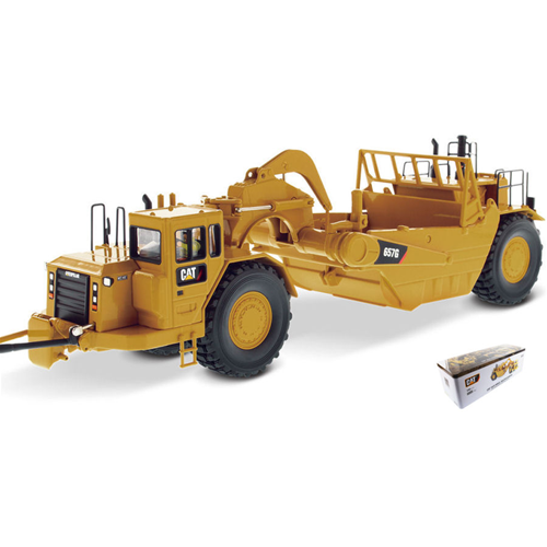 CAT 657G WHEEL TRACTOR SCRAPER 1:50 Diecast Master Mezzi Industriali ...