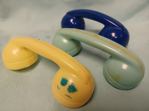 BABY Toy VINTAGE PHONE RATTLE SET Teething | eBay