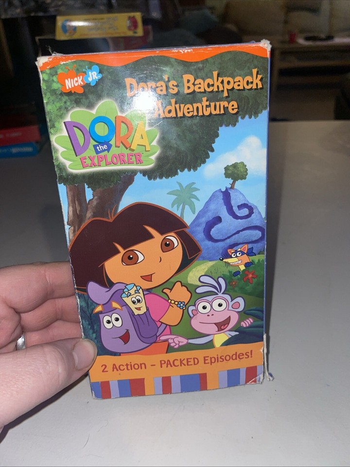 Dora the Explorer - Dora's Backpack Adventure (VHS, 2002) Pre-owned And ...