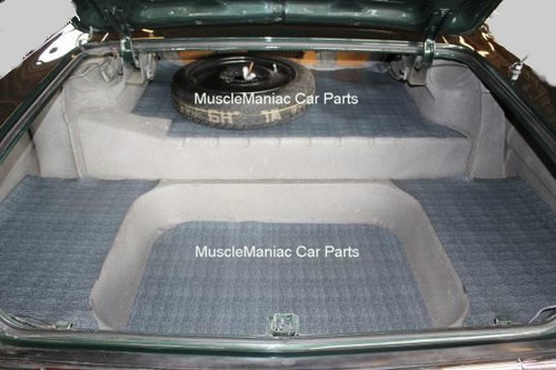 1962 1963 1964 Chevy Impala Convertible RUBBER TRUNK MAT Crowsfoot Patt ...
