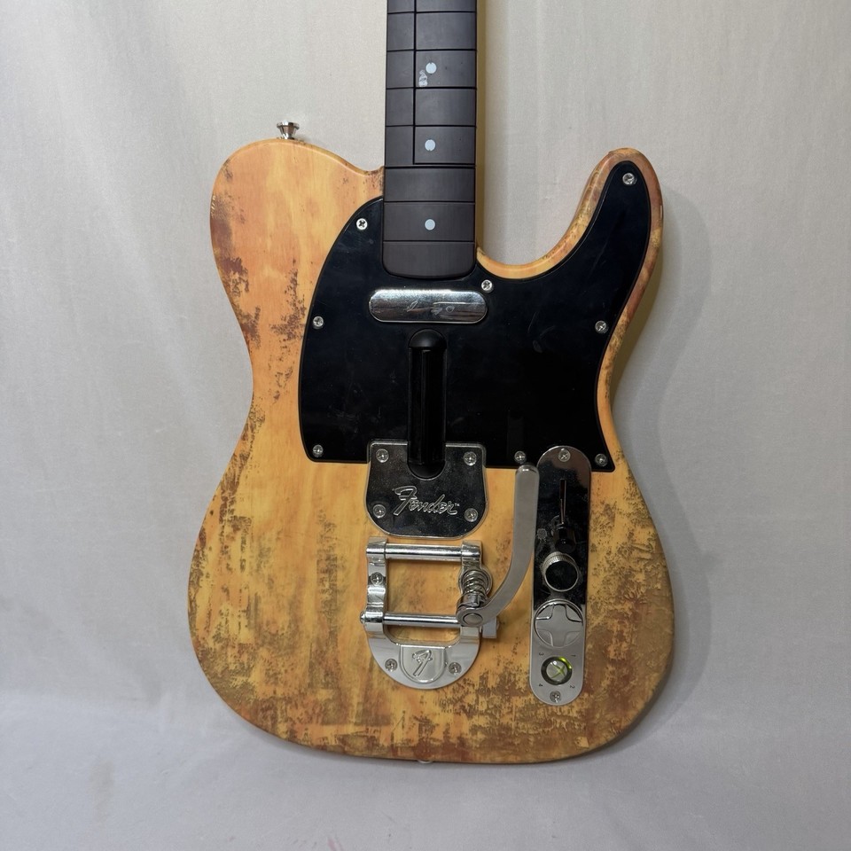 XBOX 360 Rockband 2 Fender Telecaster Players Edition Butterscotch ...