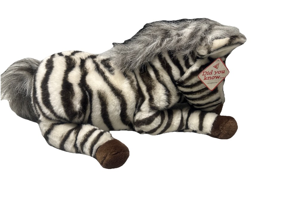 Dakin Zany Zebra 24681 Plush Floppy Cuddly Stuffed Africa Safari Zoo ...