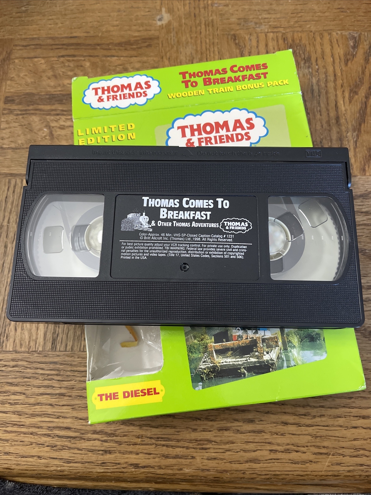 Thomas And Friends Thomas Comes To Breakfast VHS NO TOY INCLUDED | eBay